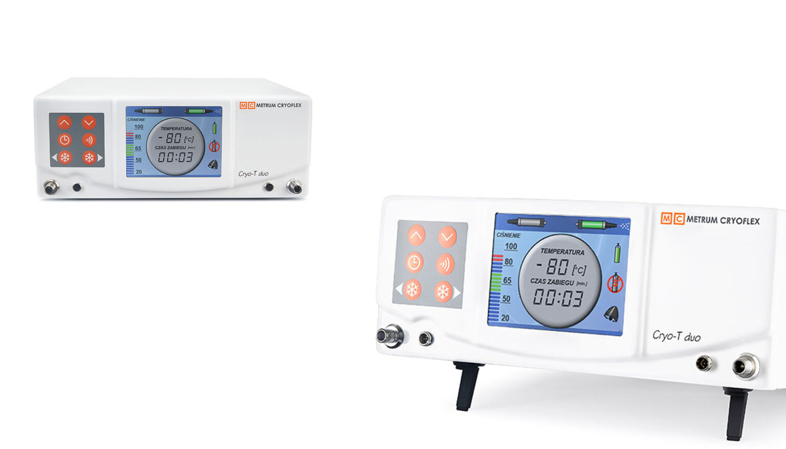 CRYO-T Duo – CO₂ Local Cryotherapy Device – Metrum Cryoflex